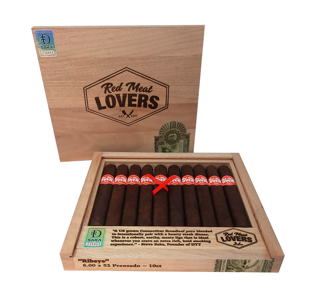 Red Meat Lovers Club Ribeye (6 x 52) – Secreto Cigar Bar